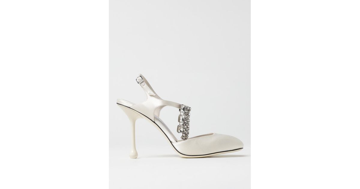 Jimmy Choo Pumps in White | Lyst