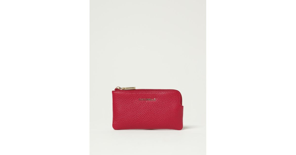 Coccinelle Key Chain in Red | Lyst UK