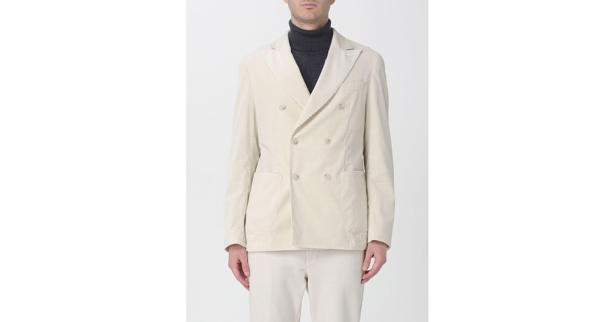 BOSS Jacket in Natural for Men | Lyst UK