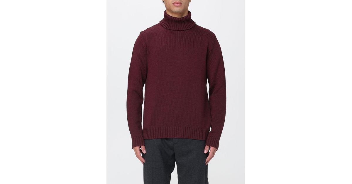 Zanone Sweater in Purple for Men | Lyst UK