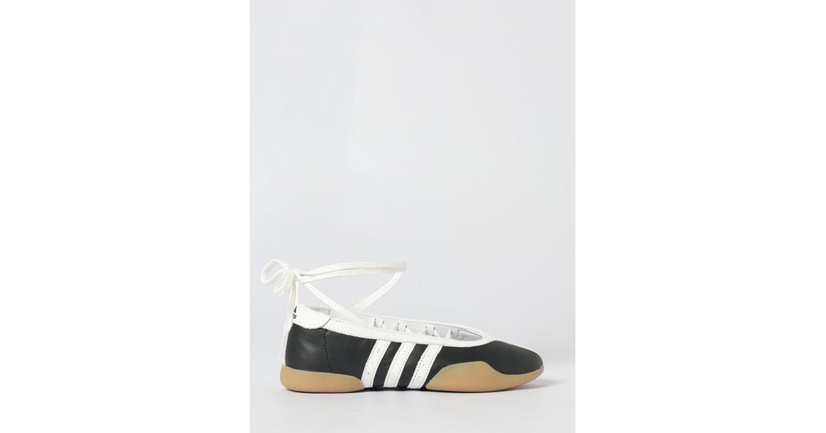 adidas Originals Ballet Flat in White | Lyst
