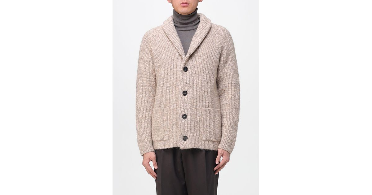 Tagliatore Sweater in Natural for Men | Lyst UK