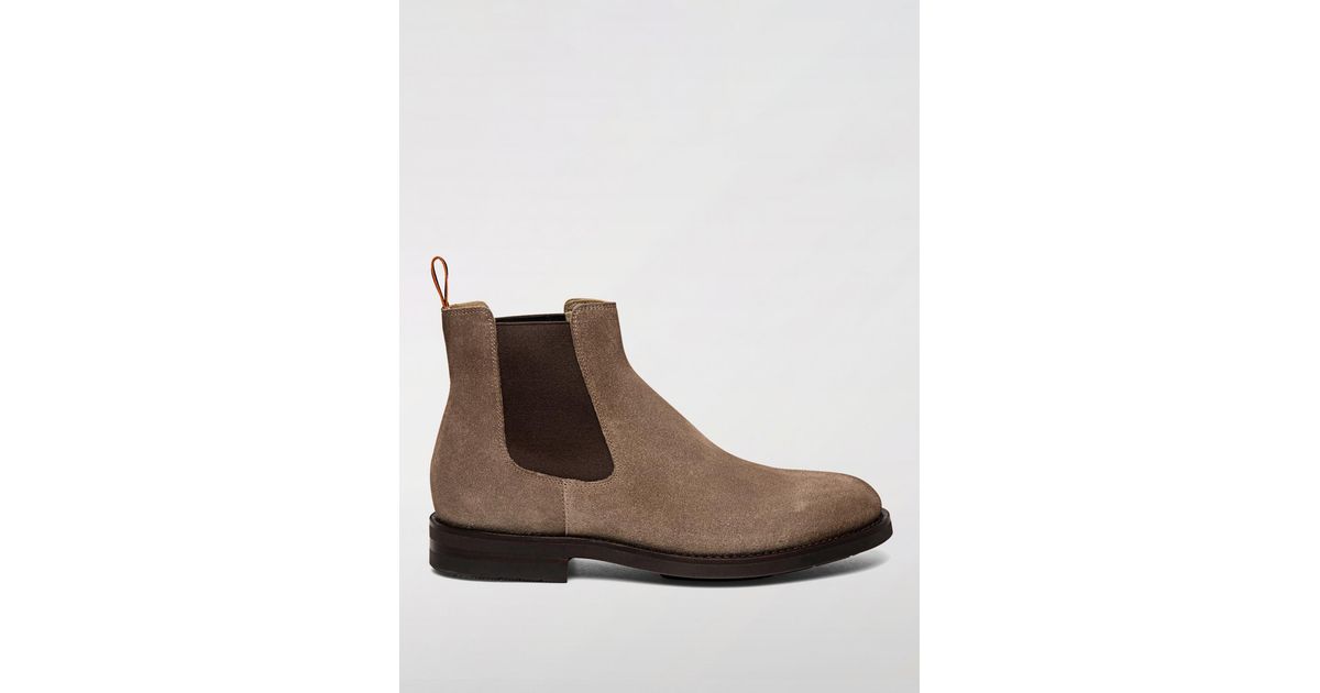 Santoni Boots in Brown for Men | Lyst