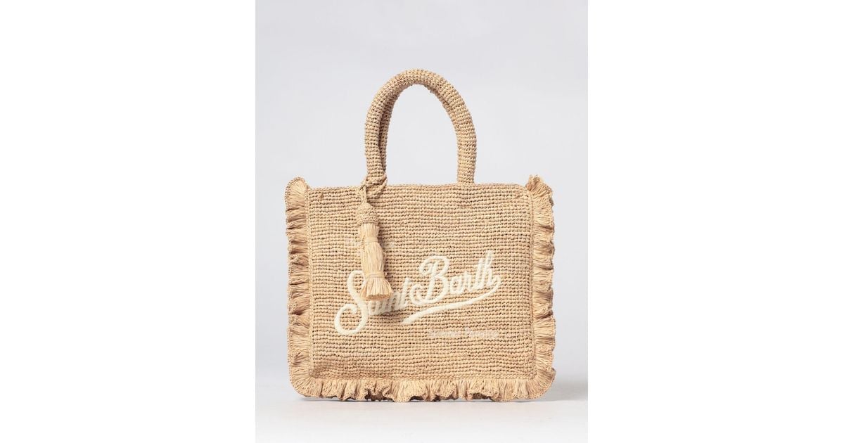 MC2 Saint Barth Shoulder Bag in Natural | Lyst UK