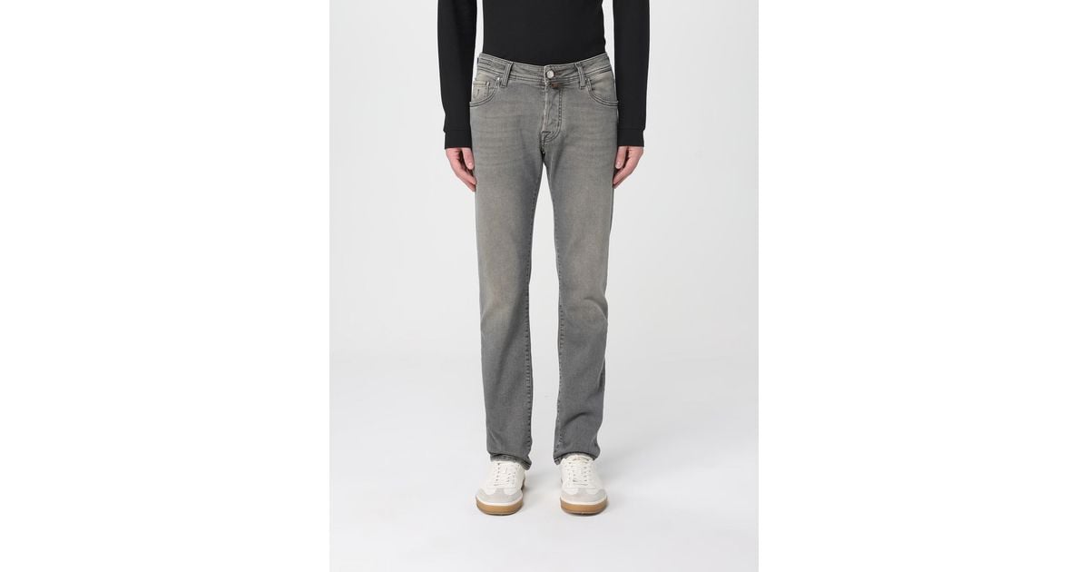 Jacob Cohen Jeans in Grey for Men | Lyst UK