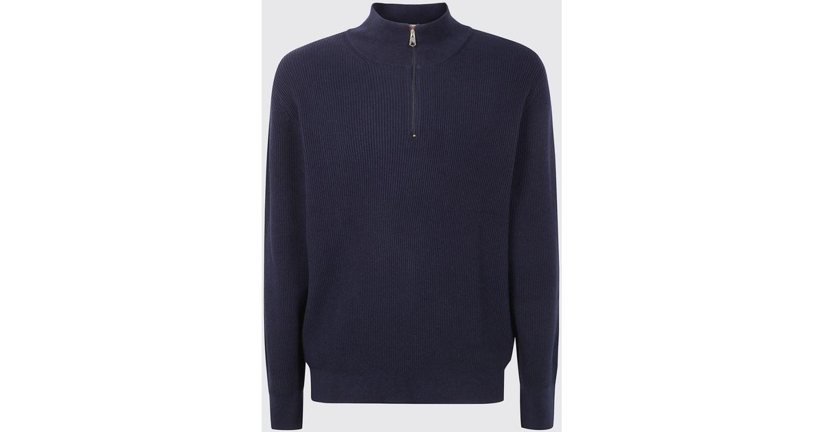 Paul Smith Sweater in Blue for Men | Lyst UK