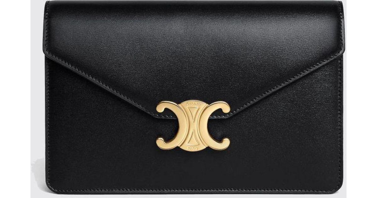 Celine Wallet in White | Lyst UK