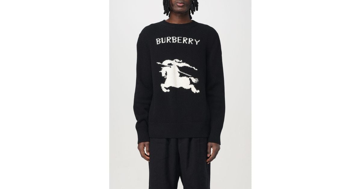 Burberry Sweater in Blue for Men | Lyst