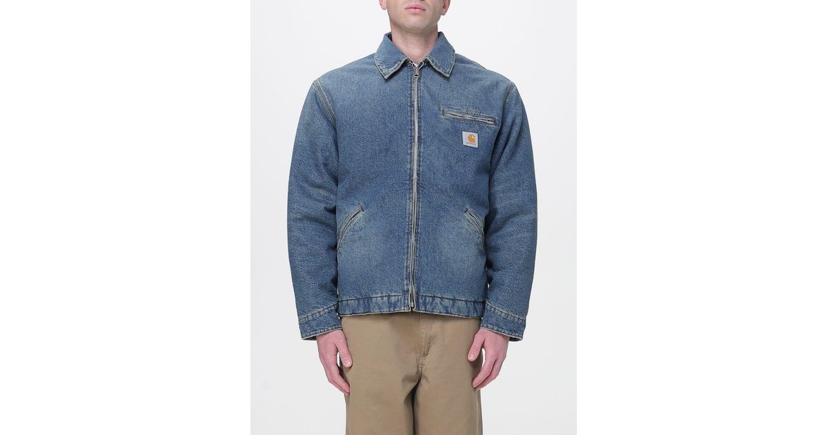 Carhartt Jacket in Blue for Men | Lyst UK