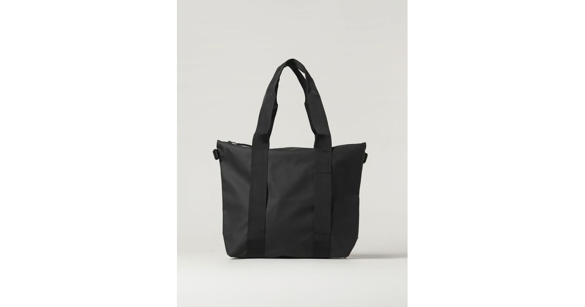 Rains Backpack in Black for Men | Lyst