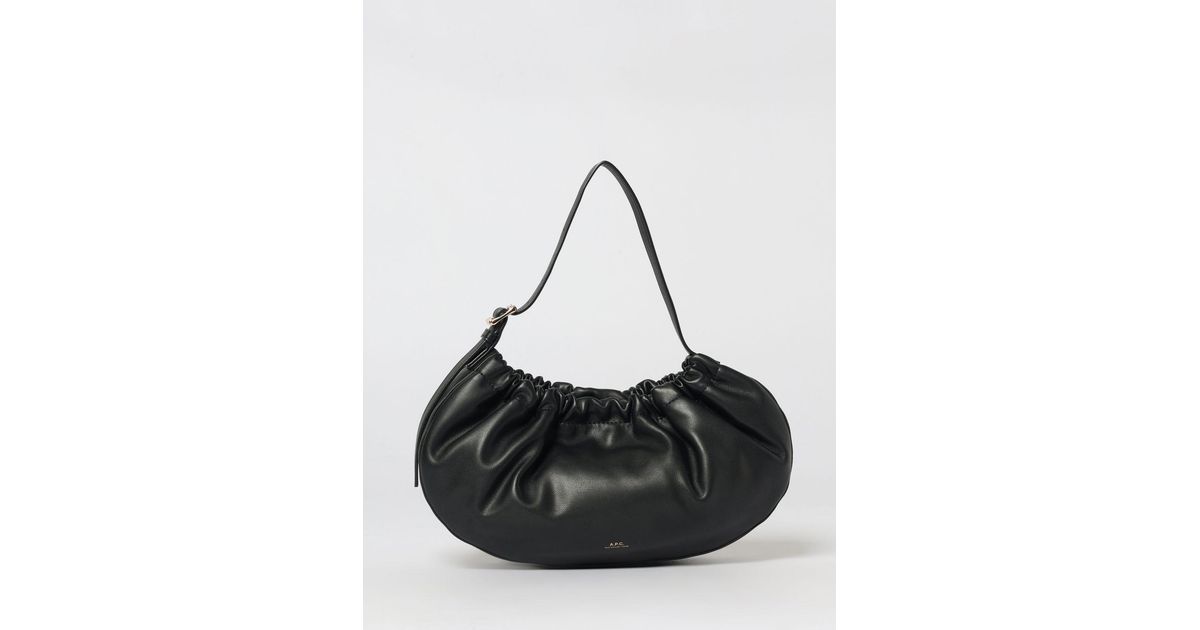A.P.C. Shoulder Bag in Black | Lyst UK