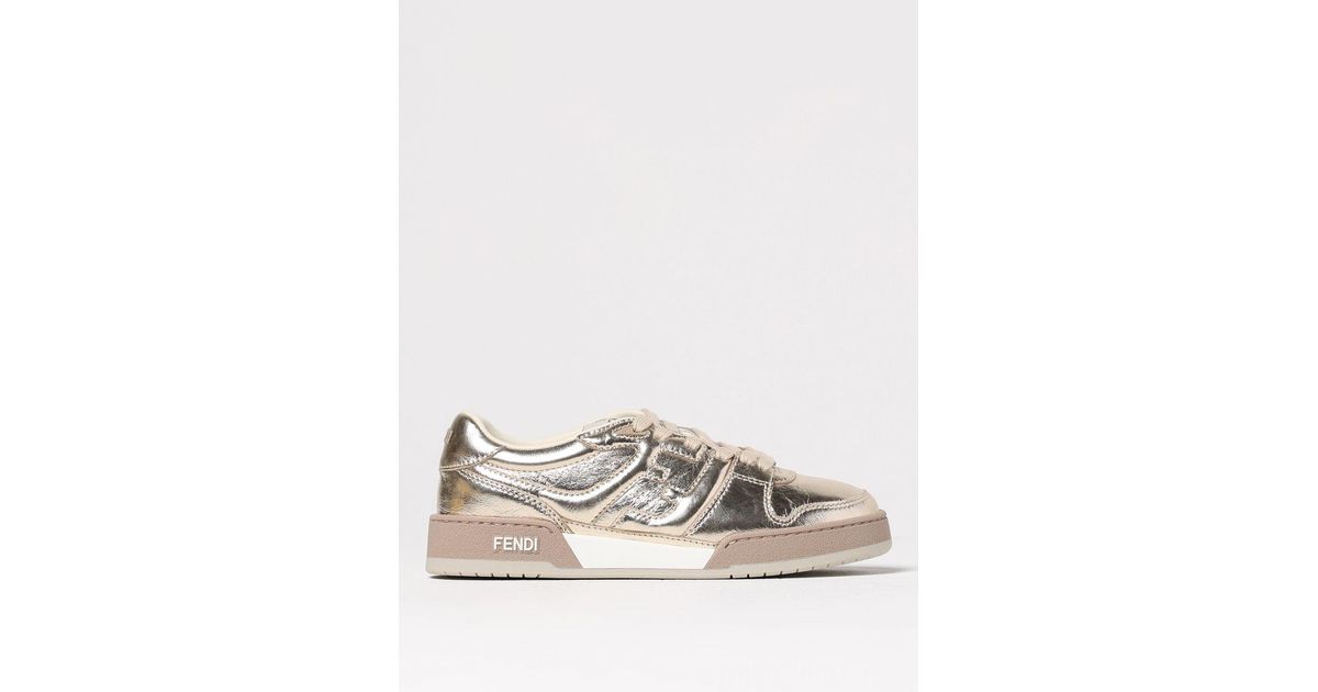 Fendi Sneakers in Natural | Lyst