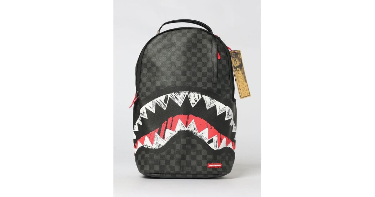 Sprayground Backpack in Gray for Men | Lyst