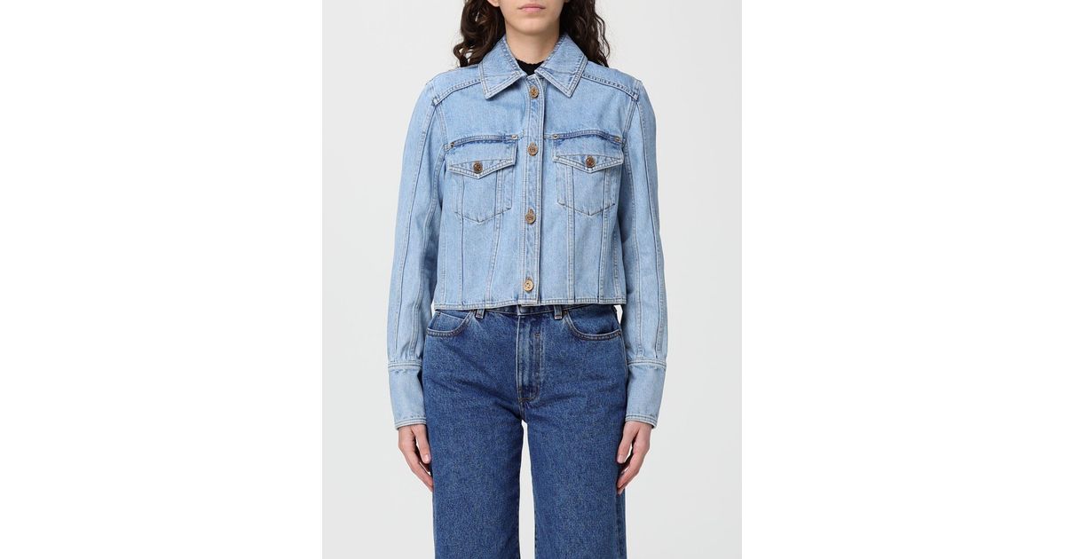 Balmain Blazer in Blue | Lyst UK