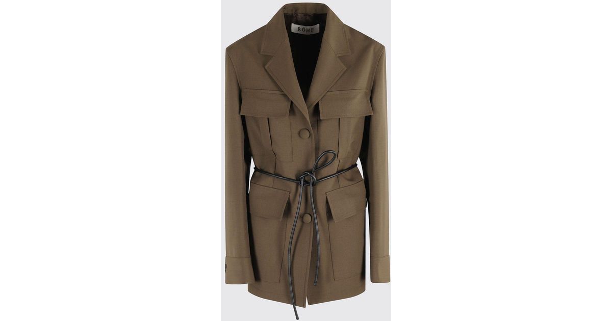 Rohe Jacket in Green | Lyst UK
