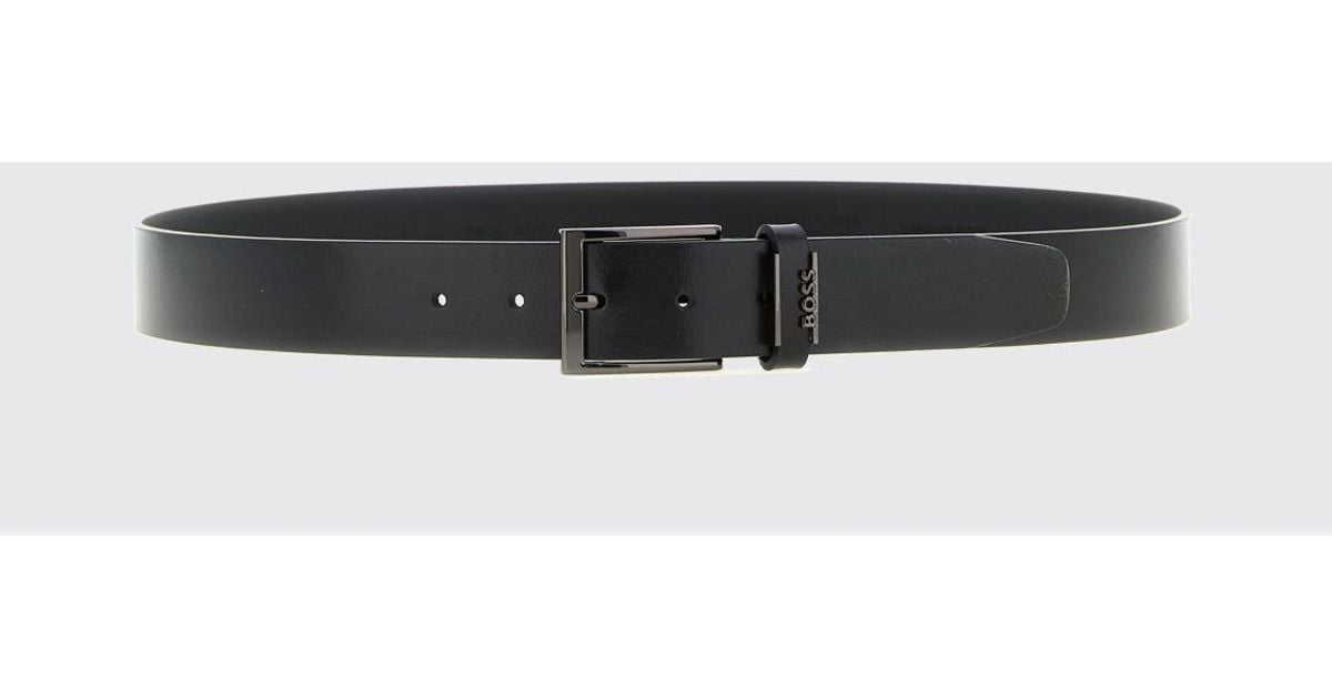 BOSS Belt in White for Men | Lyst
