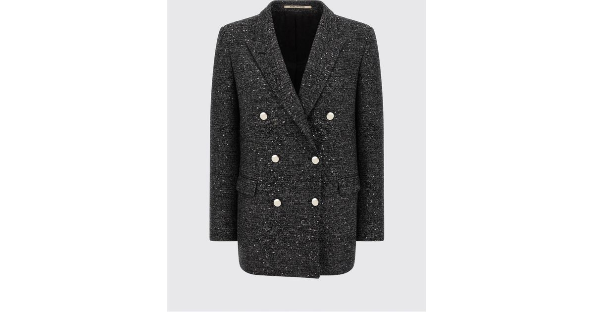 Tagliatore Blazer in Black | Lyst UK