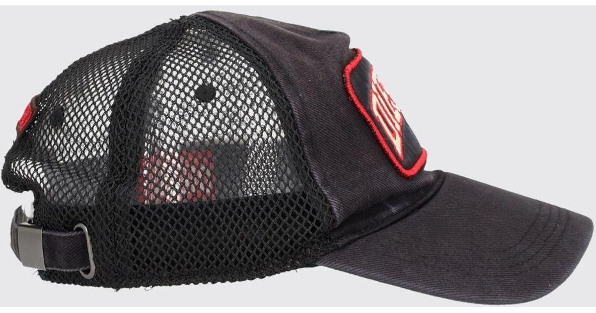DIESEL Hat in Black for Men | Lyst UK