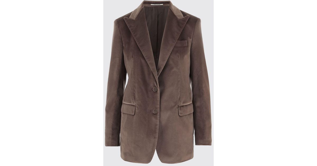 Tagliatore Jacket in Brown | Lyst UK