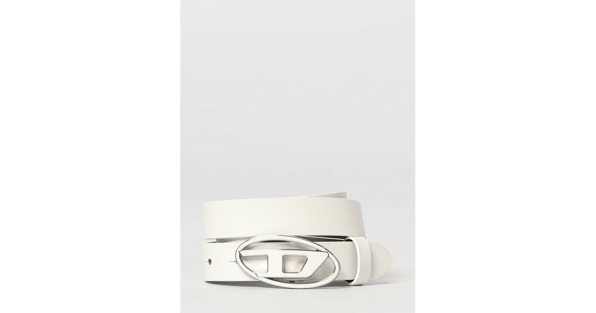 DIESEL Belt in Natural | Lyst