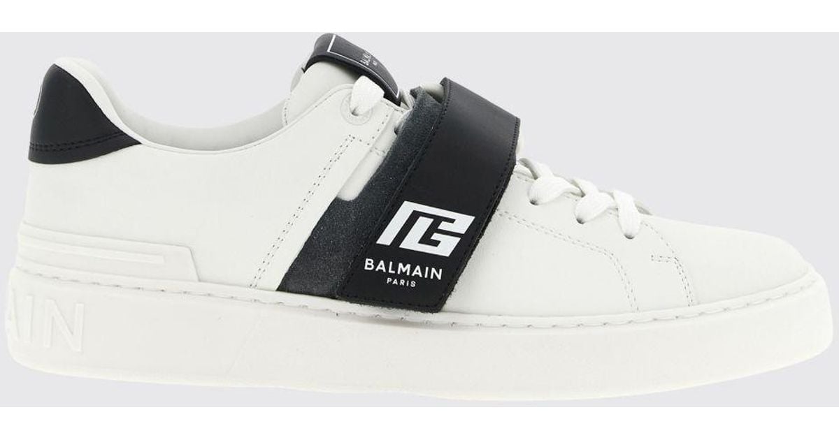 Balmain Sneakers in White for Men | Lyst UK