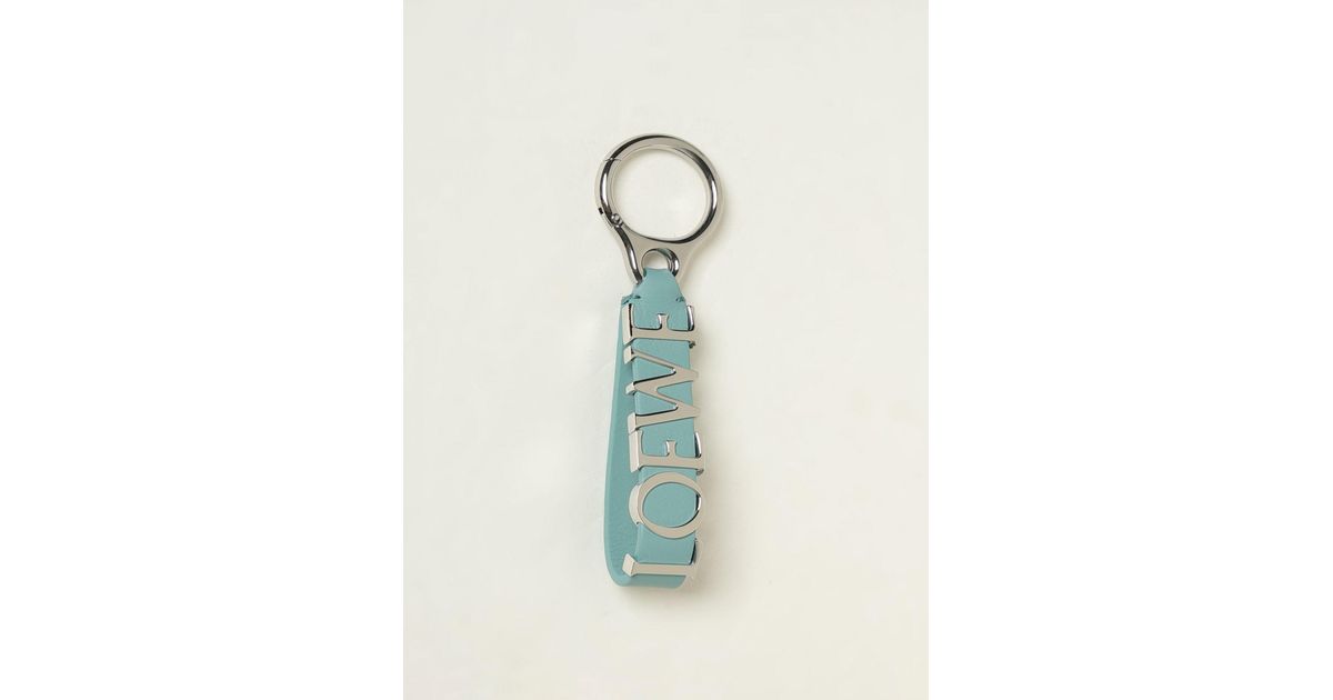 Loewe Key Chain in Blue | Lyst
