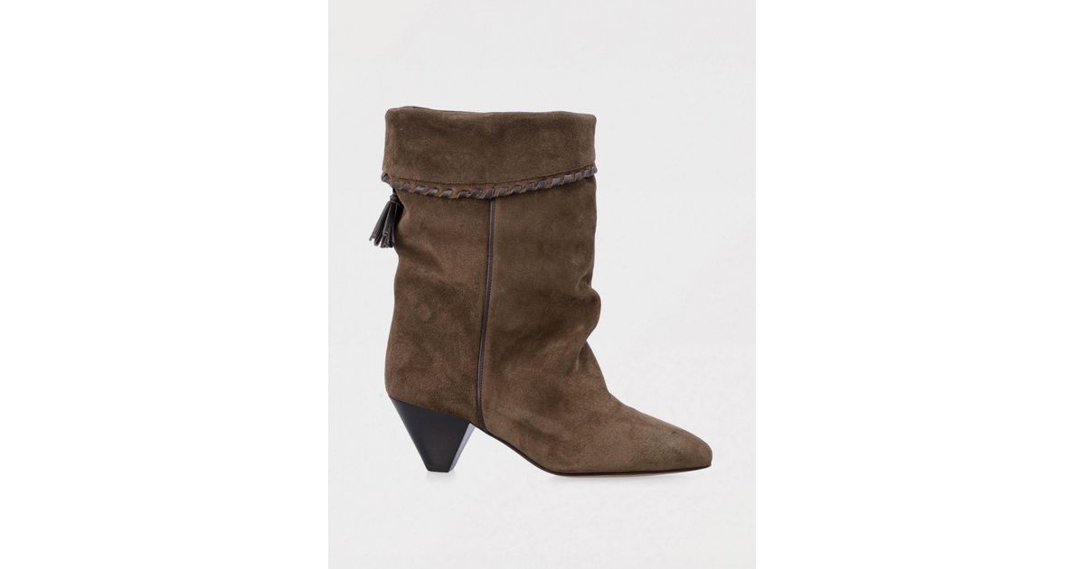 Isabel Marant Boots in Brown | Lyst