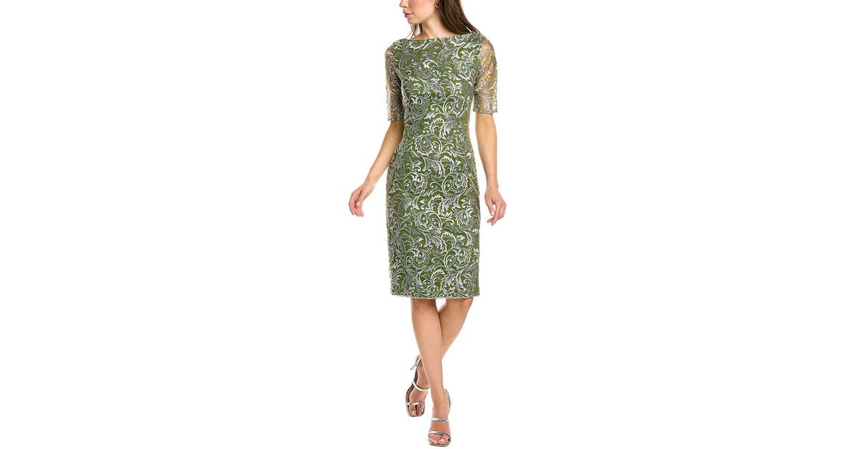 Js Collections Js Collection Cocktail Dress In Green Lyst