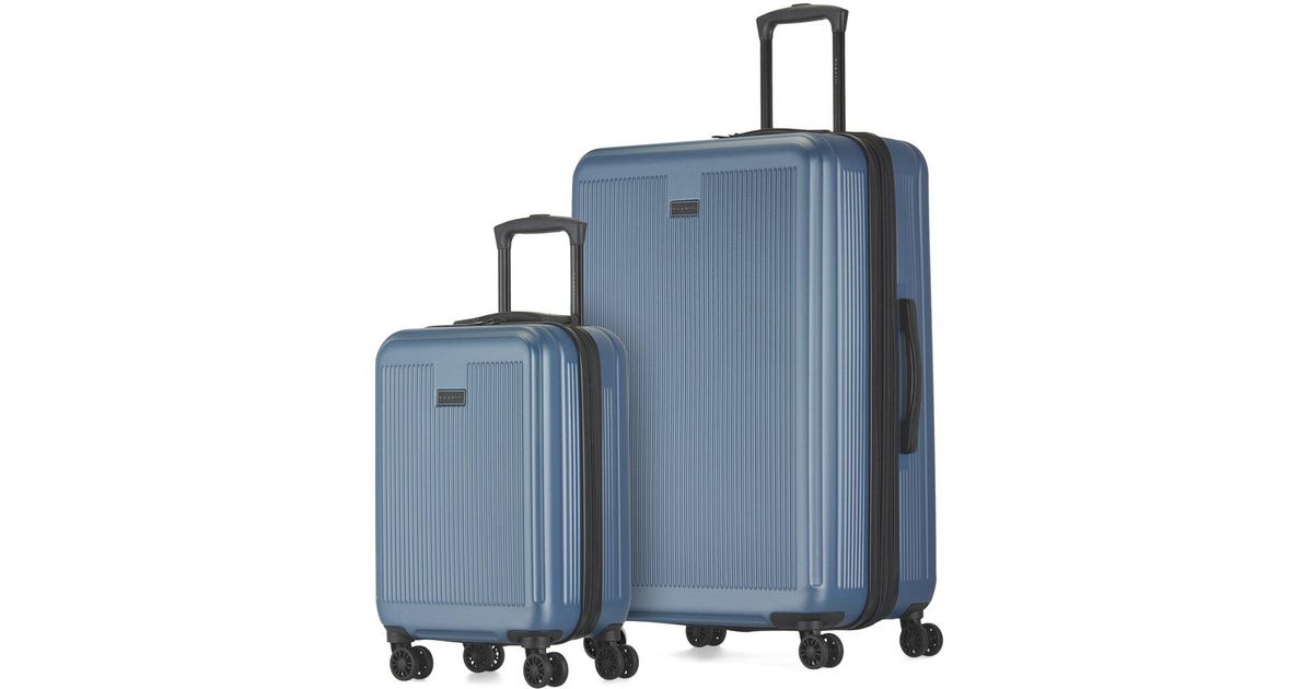 Bugatti Singapore 2pc Hardside Expandable Luggage Set in Blue | Lyst