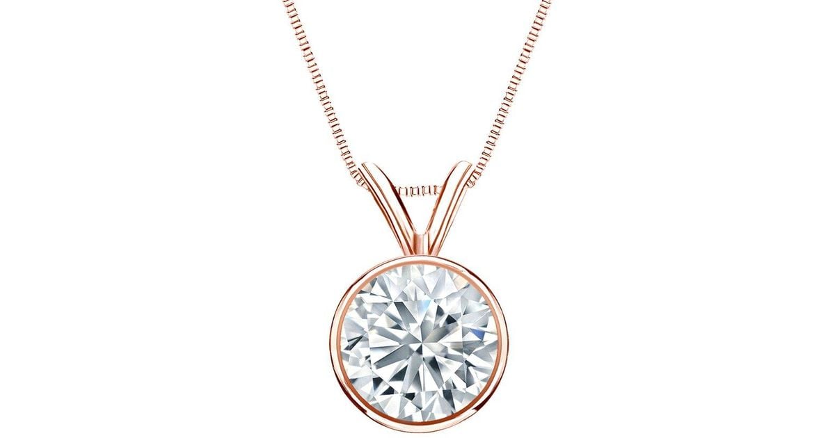 Sabrina Designs Lab Grown Diamonds 14K Rose 4.00 Ct. Tw. Lab-Grown ...