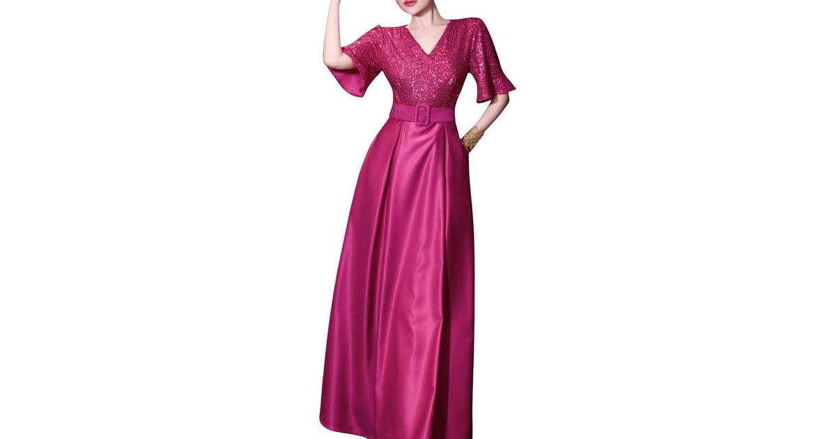 BRC By BURRYCO Maxi Dress in Purple | Lyst UK