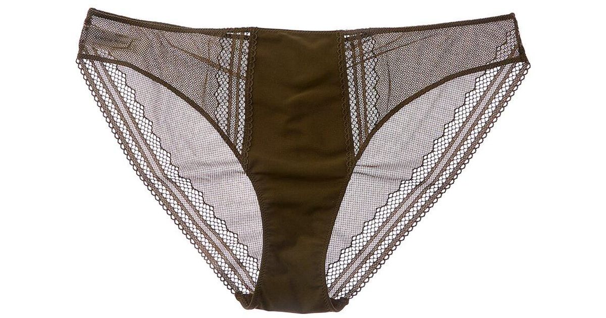Simone Perele Simone Perele Olympe Brief in Gray | Lyst