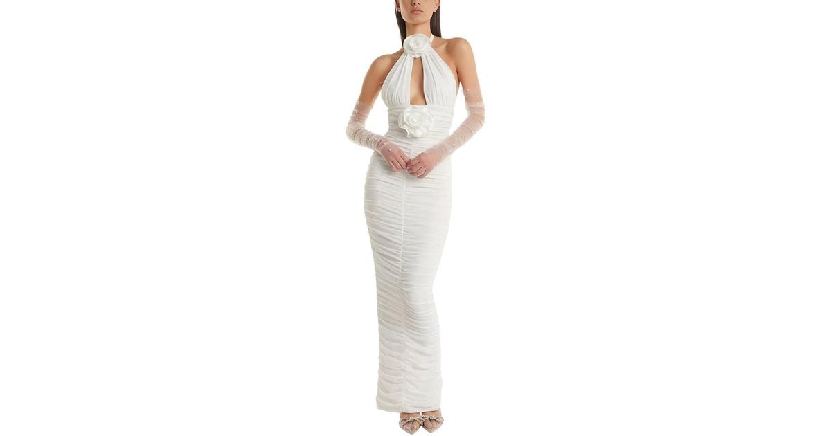 Alma King Maxi Dress in White | Lyst UK