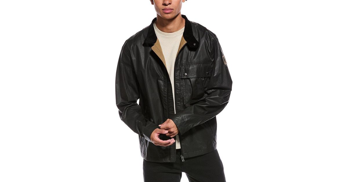 Belstaff Centenary Racer Jacket in Black for Men | Lyst UK