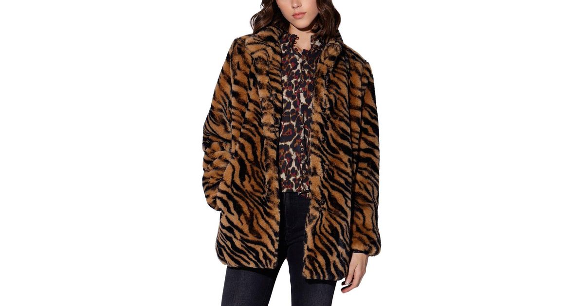 Walter Baker Priscilla Coat in Brown | Lyst UK