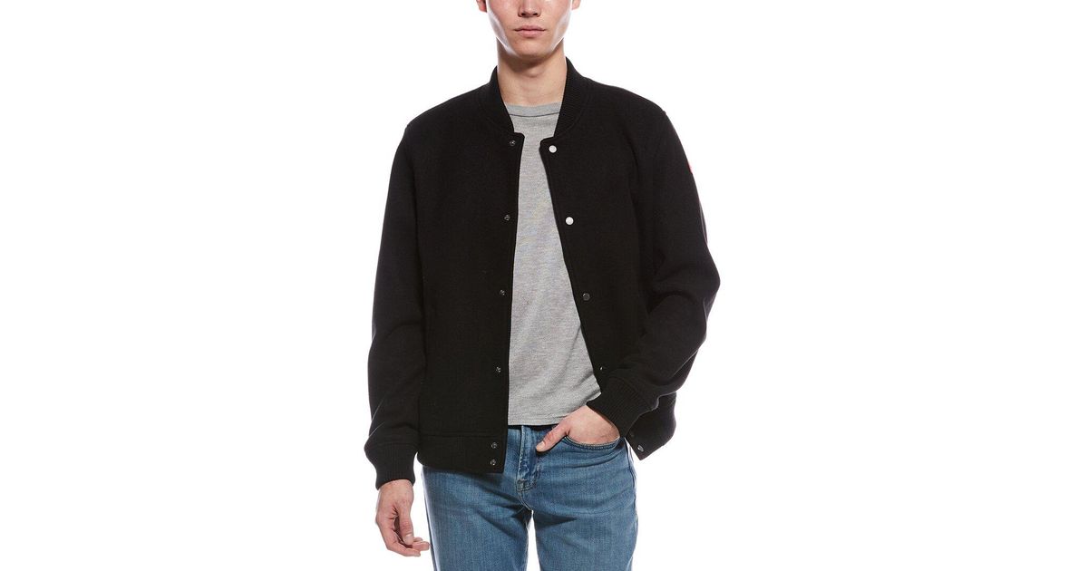 HUNTER Finnley Bomber Jacket in Black for Men | Lyst