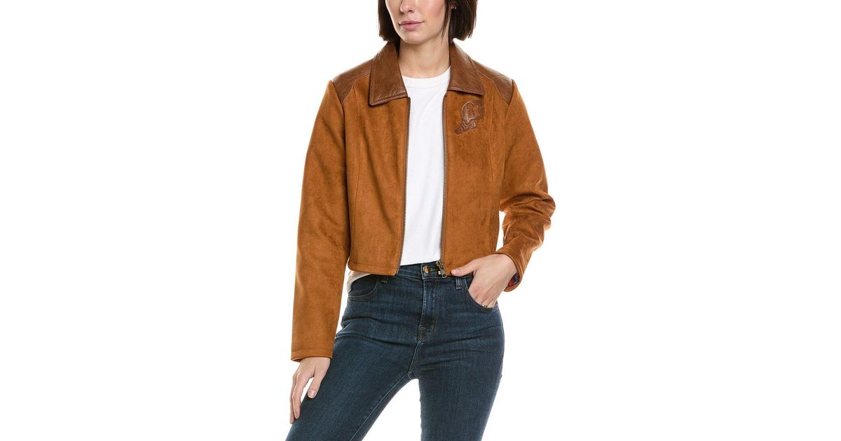 Mother The Lane Changer Jacket in Brown | Lyst UK