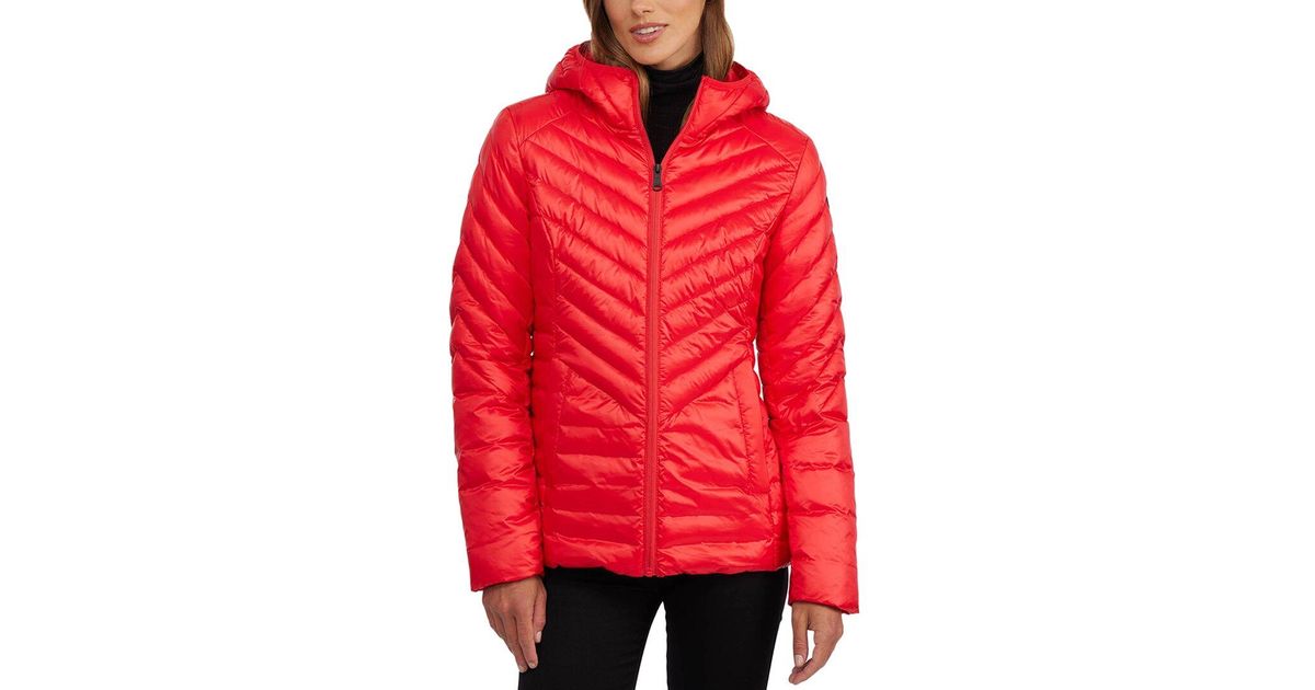 Pajar Colette Puffer Coat in Red | Lyst