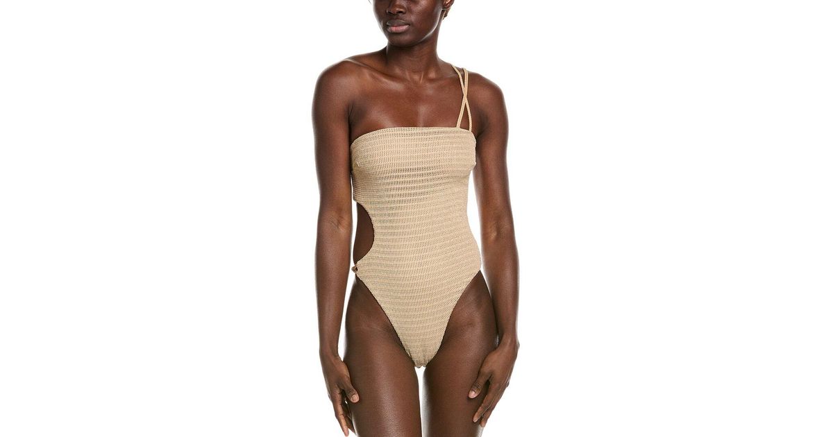 Devon Windsor Electra One-Piece in Brown | Lyst