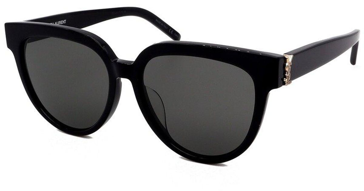 Saint Laurent Slm28f Black Sunglasses