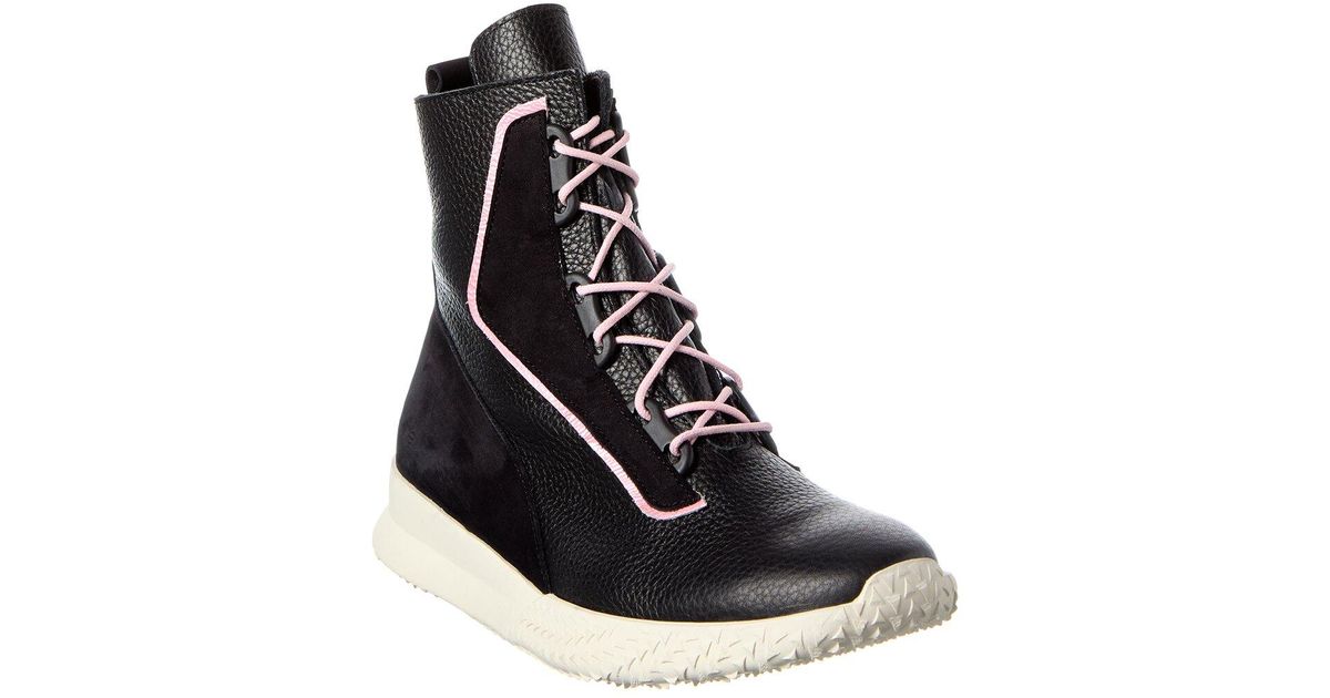 Arche Andrew Leather Sneaker in Black | Lyst