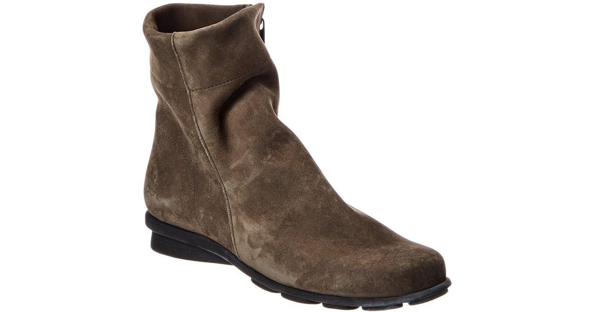 Arche Deniki Suede Boot in Brown | Lyst UK