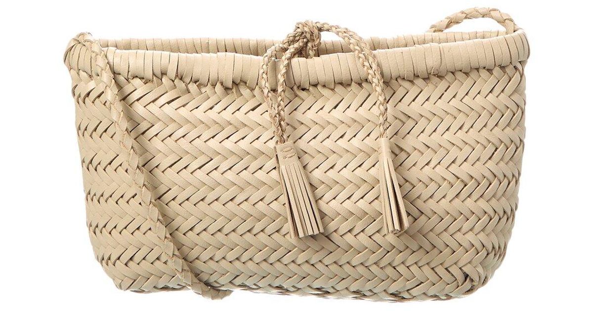Dragon Diffusion Minsu Leather Bucket Bag in Natural | Lyst UK