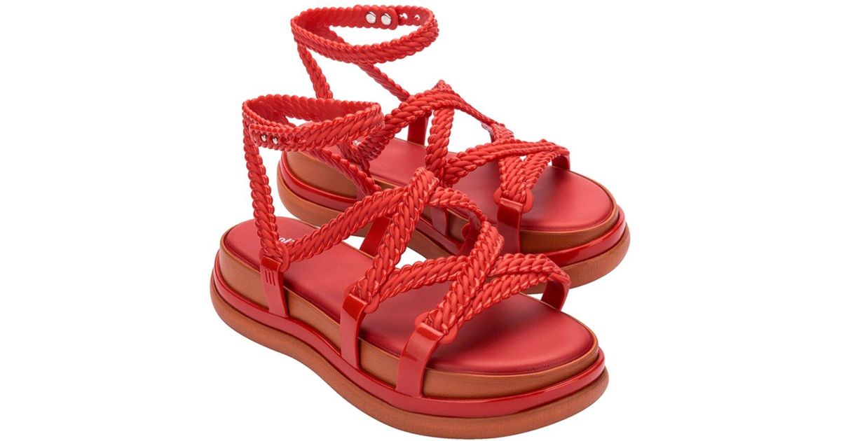 Melissa Buzios Platform in Red | Lyst