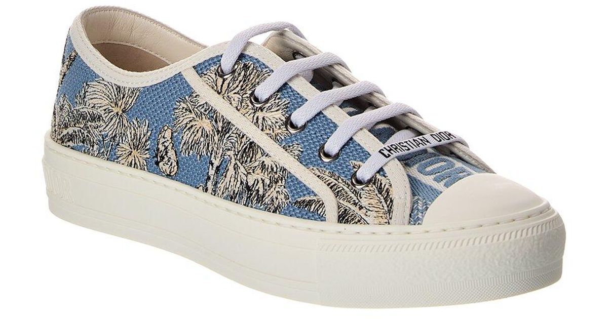 Dior Walk'n' Canvas Sneaker in Blue | Lyst UK
