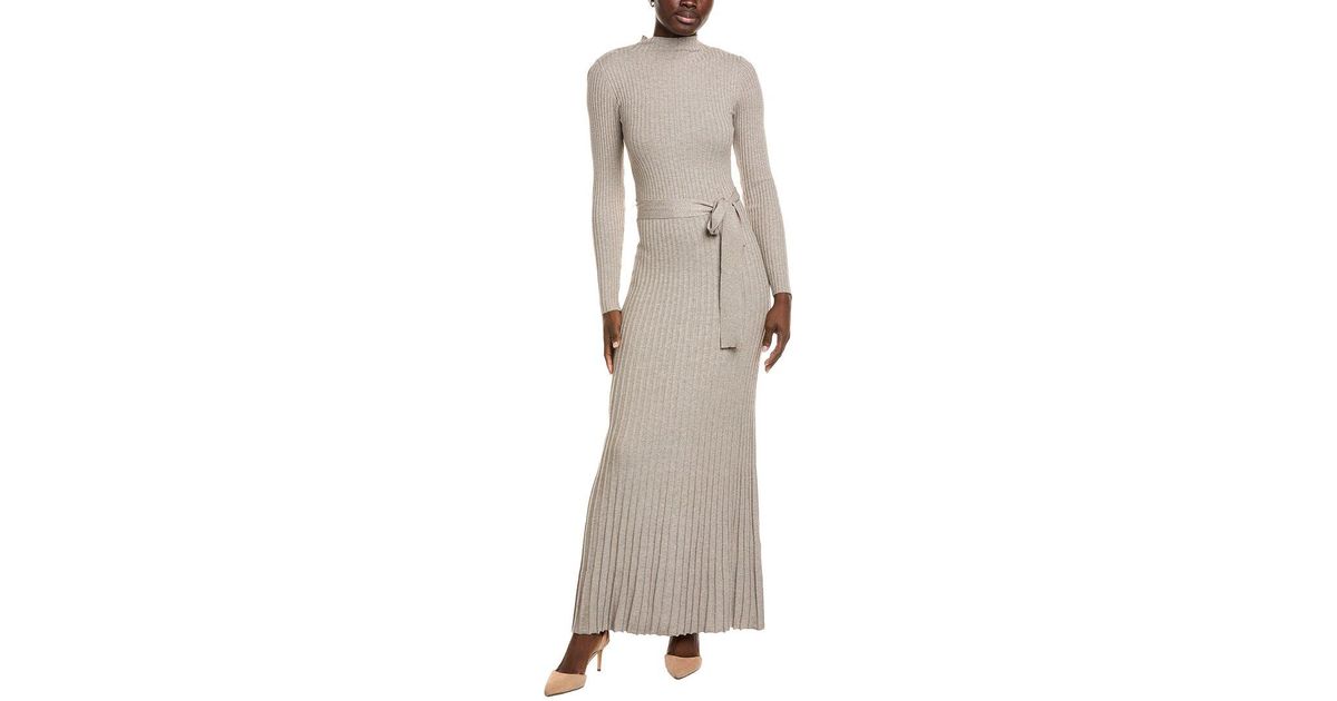 Taylor Maxi Dress in Natural | Lyst UK