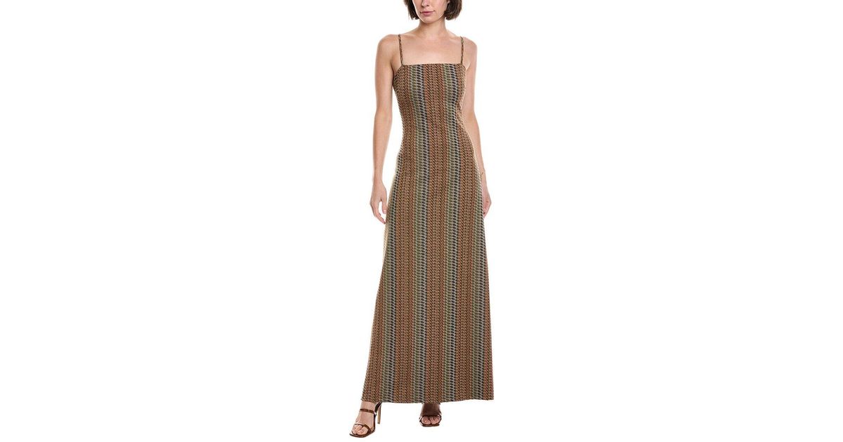 Ramy Brook Walker Maxi Dress in Brown | Lyst UK