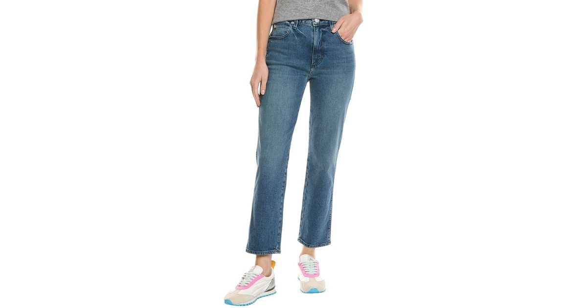 Amo Denim Amo Chloe True Love Crop Jean in Blue | Lyst UK