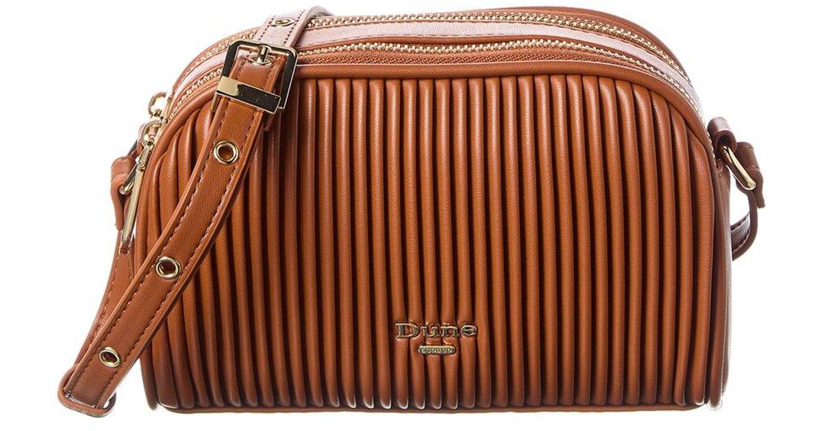 Dune Detail Shoulder Bag in Brown | Lyst UK