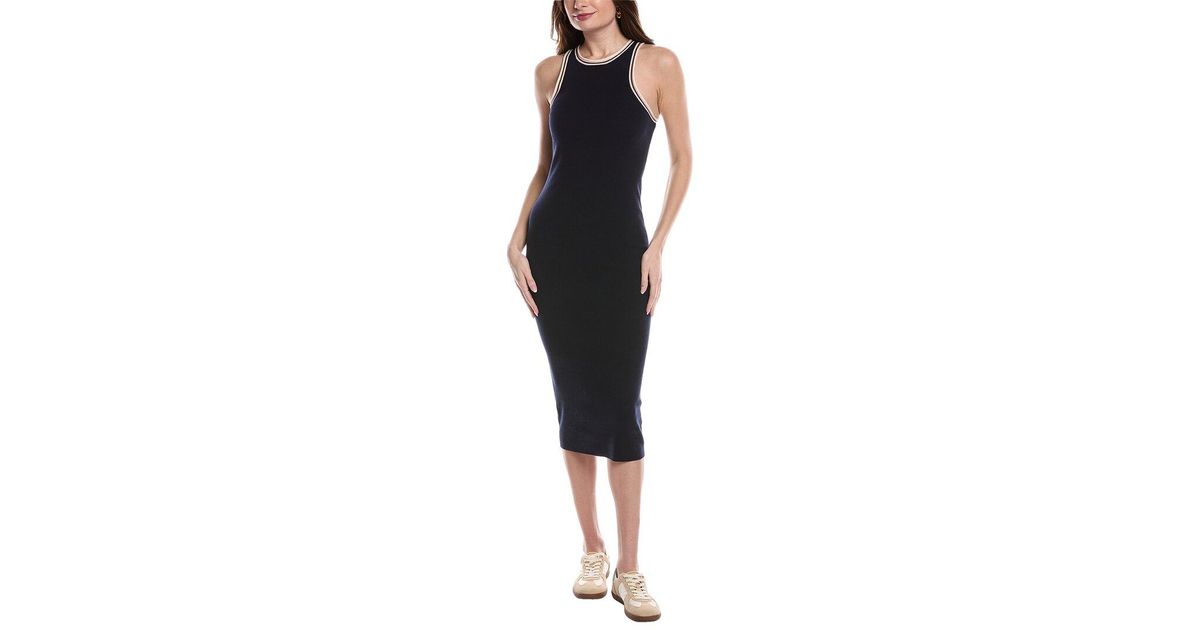 A.L.C. A..C. Raye Midi Dress in Black | Lyst